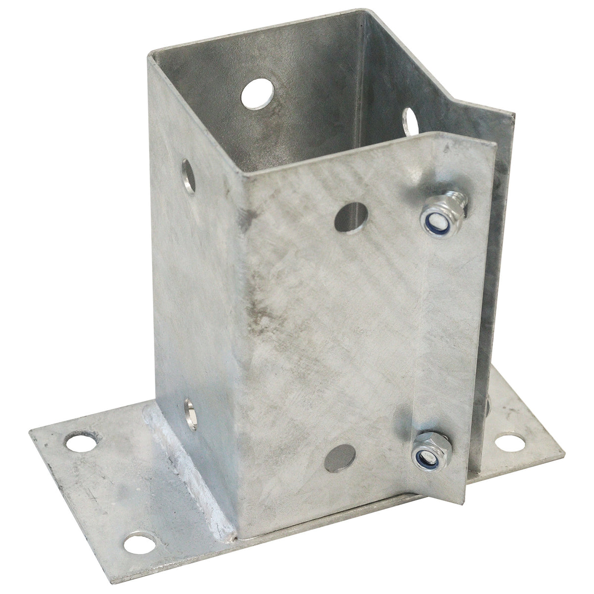 MET POST - FLUSH BOLT DOWN POST SUPPORT – PLG Country Store
